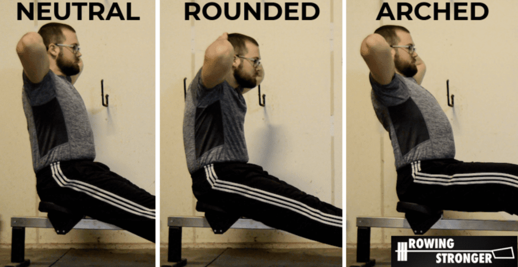 Posture in rowing technique - Rowperfect